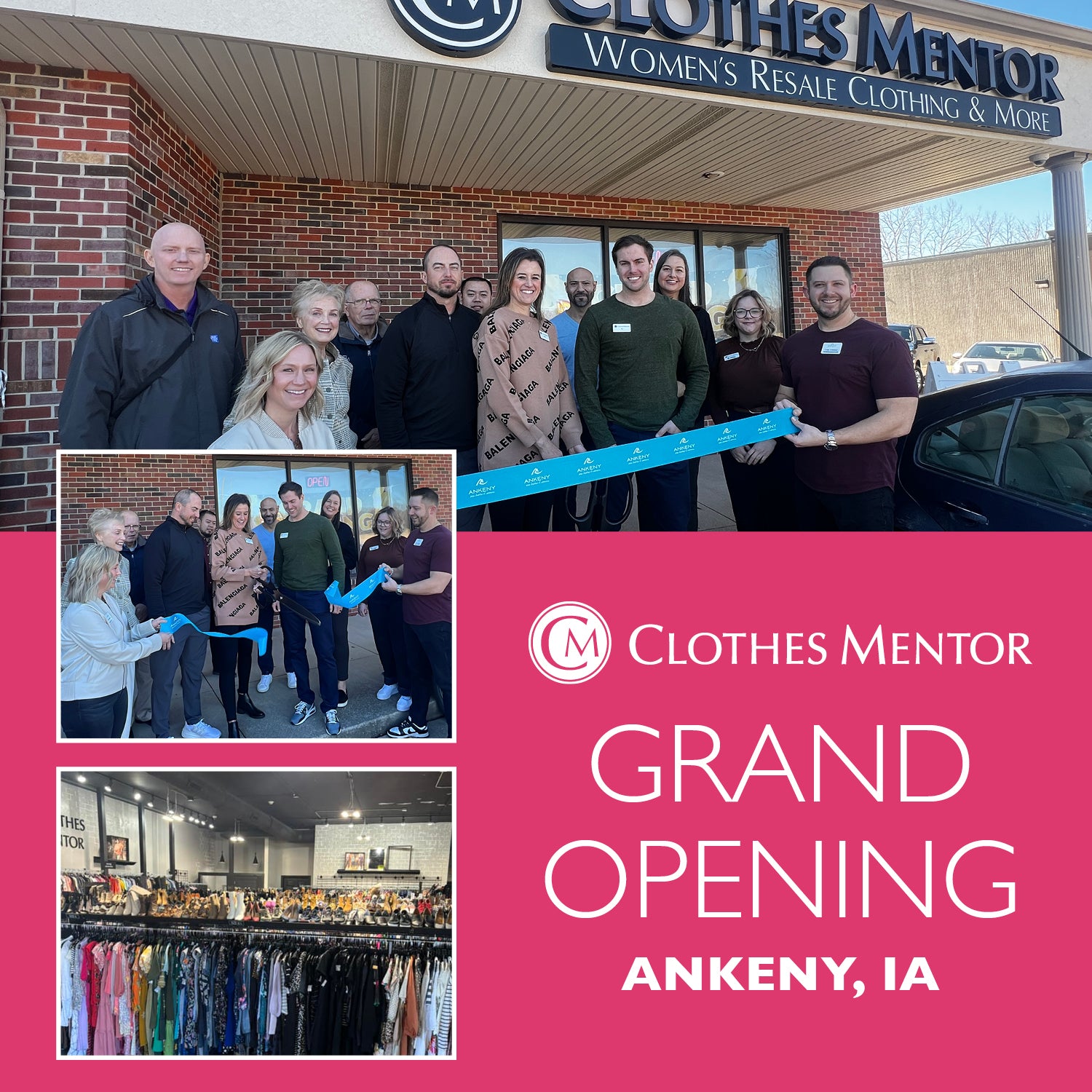 Welcome to the Family, Ankeny! Clothes Mentor's Newest Star!