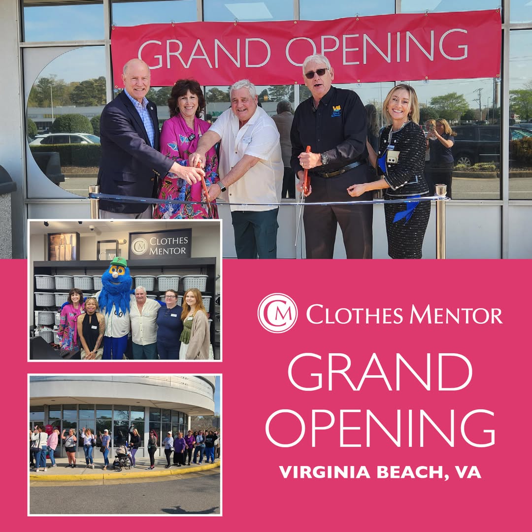 Welcome to the Clothes Mentor Family: Virginia Beach Grand Opening Wee