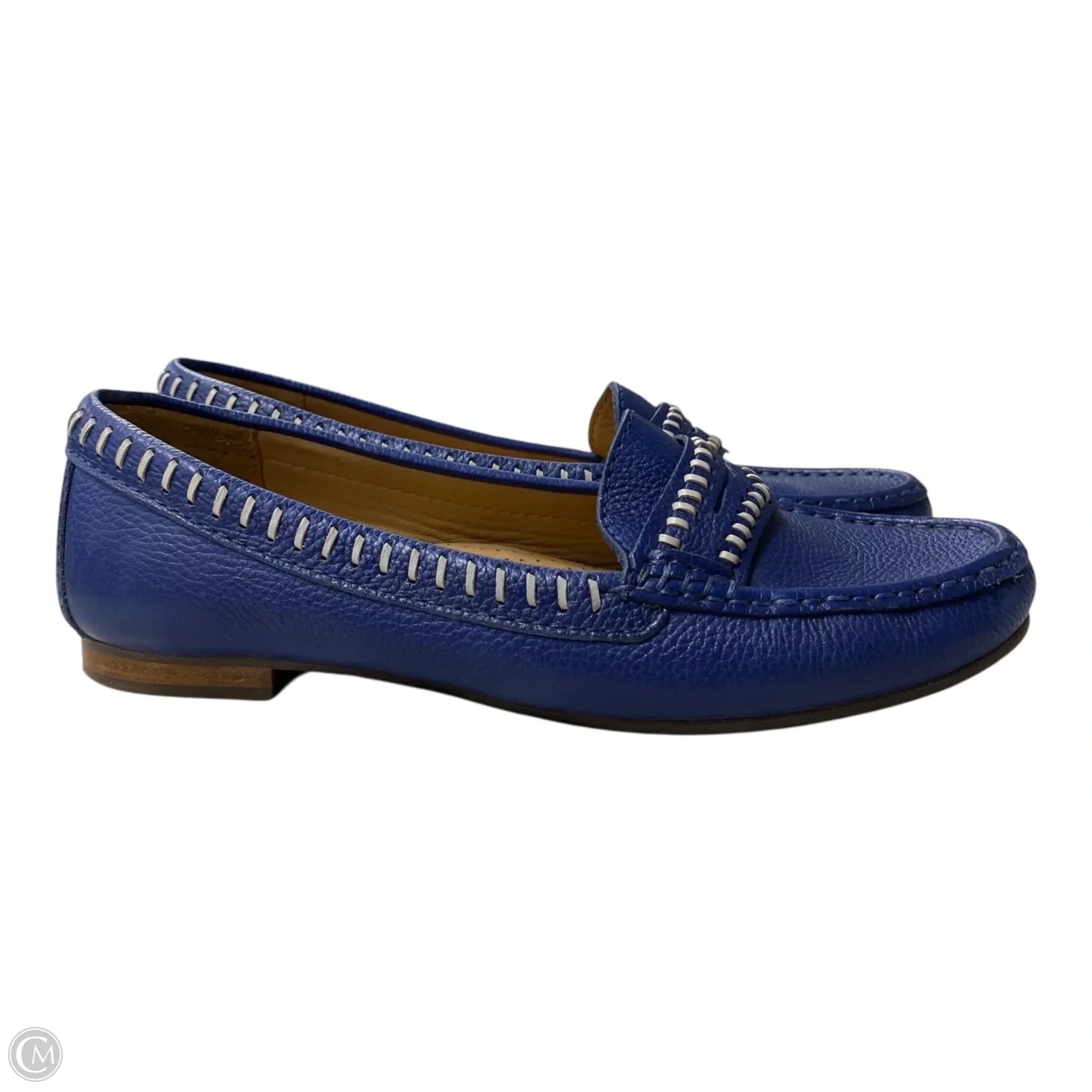 Shoes Flats By driver club In Blue, Size: 9.5 – Clothes Mentor