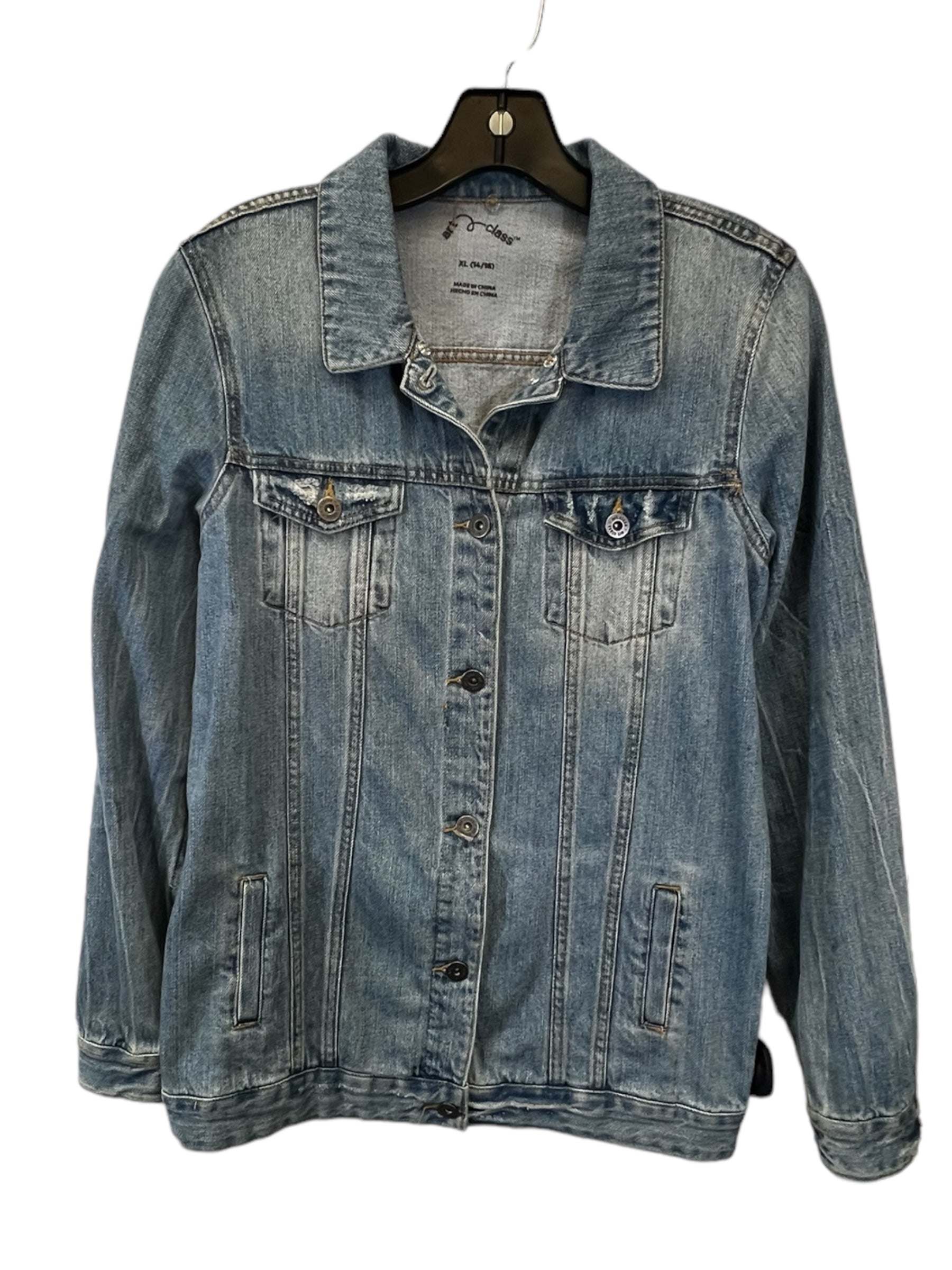 Blue Denim Jacket Denim Cmc, Size S – Clothes Mentor