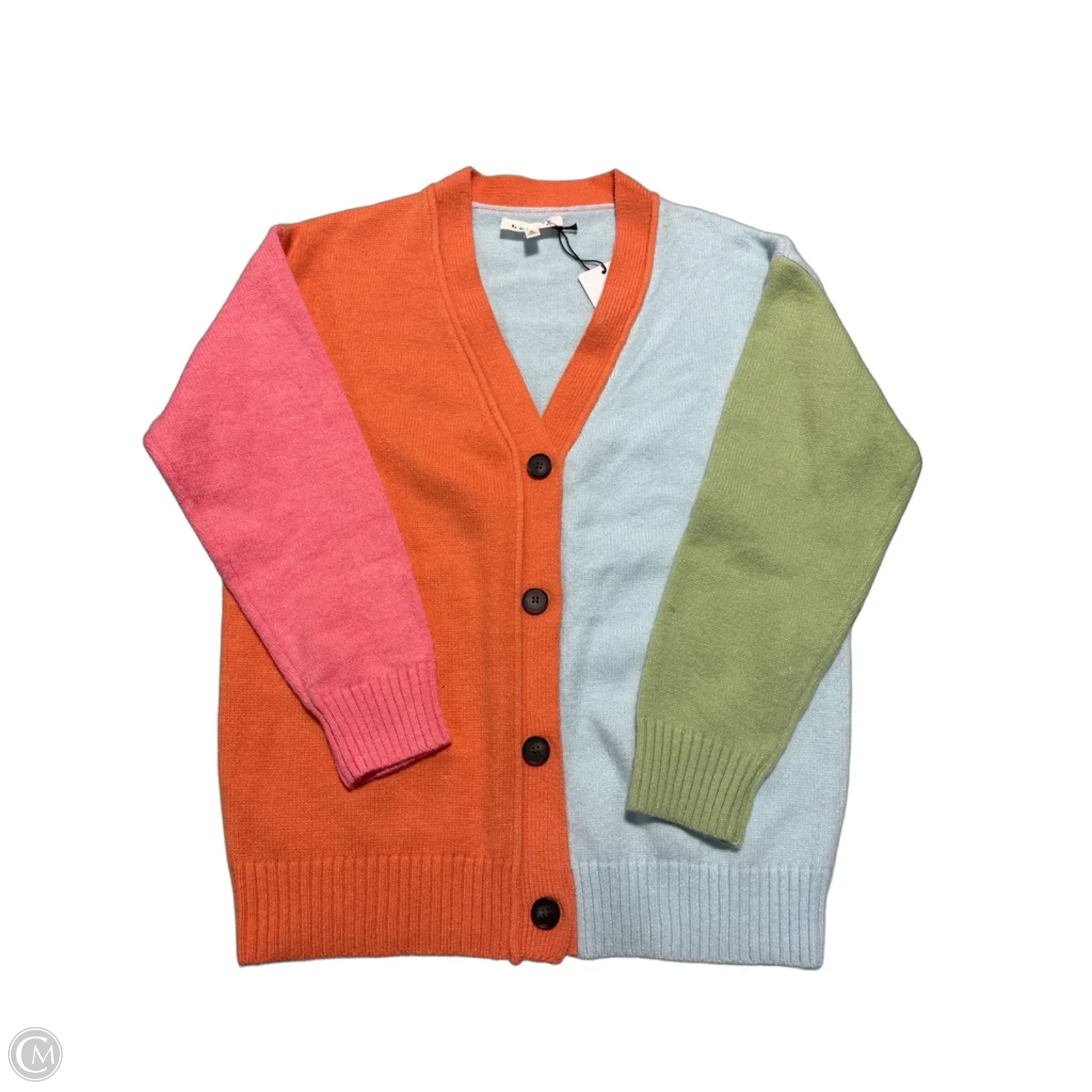 Sweater Cardigan By Cmc In Multi-colored, Size: M – Clothes Mentor